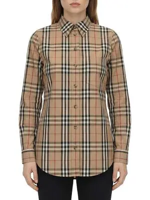 Burberry Classic Check Shirt - Red