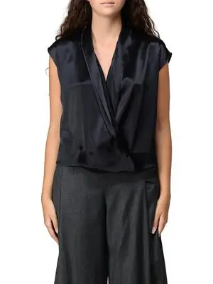 Alberta Ferretti Sleeveless Blouse - Black