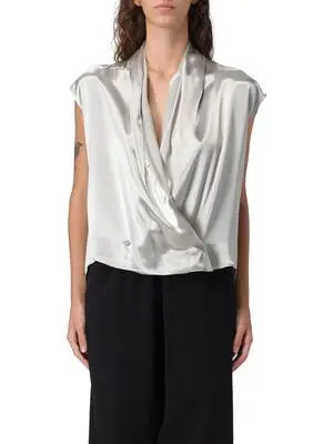 Alberta Ferretti Alberta Ferretti Sleeveless Blouse Ice