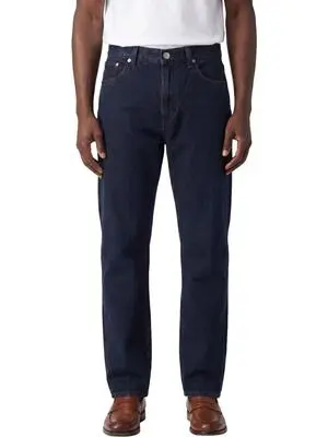 AGOLDE Curtis Straight Fit Jeans In Regenerative Cotton Denim - Black