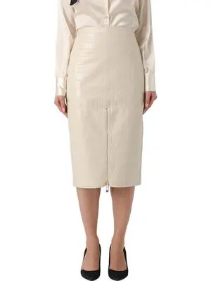 Elisabetta Franchi Pencil Skirt - Milk