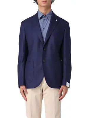 LUIGI BIANCHI Tailored Jacket - Blue