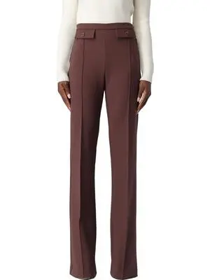 Elisabetta Franchi Tailored Trousers - Brown