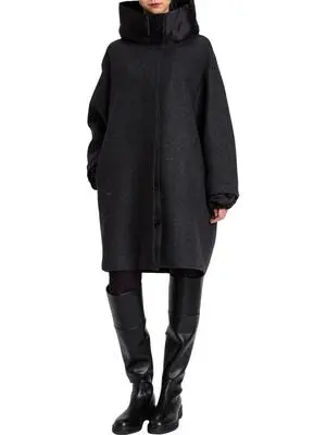 TWINSET Coat - Charcoal