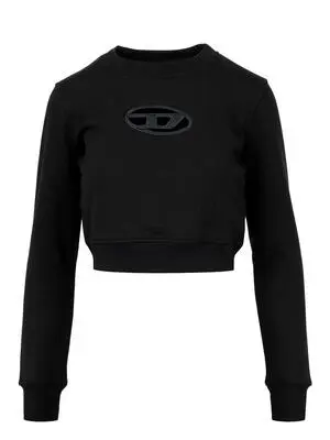 DIESEL® Cropped Sweater - Black