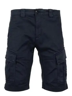 Loewe Cotton Cargo Shorts Eclipse
