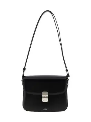 A.p.c. Grace Shoulder Bag - Black