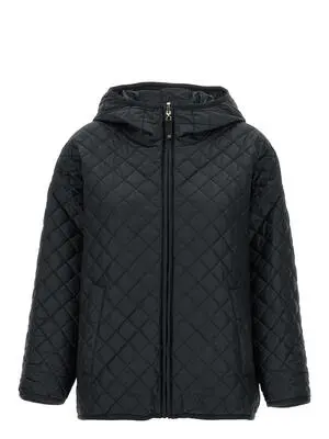 Max Mara The Cube 'leo' Reversible Jacket - Black