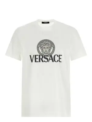 Versace Medusa' T Shirt - White/black