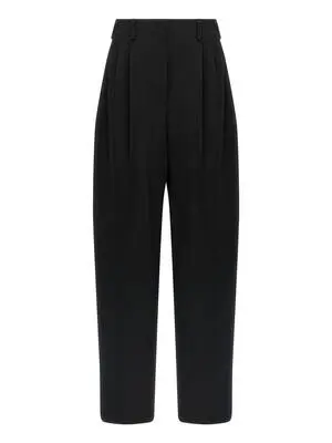 Givenchy Double Pence Wool Pants - Black