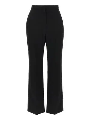 Givenchy Satin Band Cigarette Pants - Black