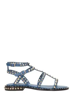 Ash Studded Leather Sandals - Carta Da Zucchero
