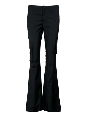 PHILOSOPHY BY LORENZO SERAFINI Flared Trousers - Black