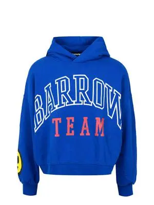 BARROW College Lettering Hoodie - Blue
