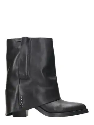 Ash Leather Tex Boots - Black