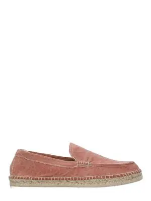 ESPADRILLES Flat Loafers - Red
