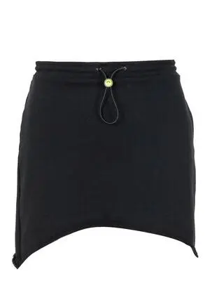 BARROW Solid Cotton Skirt - Black