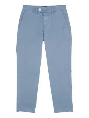 FAY Cotton Cigarette Trousers - Carta Da Zucchero