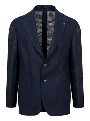 Tagliatore Cotton Blazer - Blue