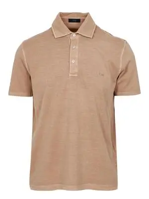 FAY T Shirts And Polos - Camel