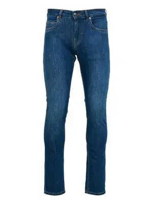FAY Slim Fit Jeans - Denim Medio