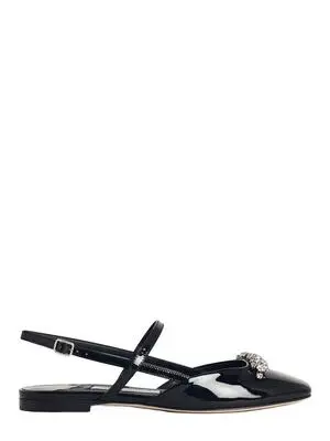 JIMMY CHOO Belinda Sb Ballet Flats - Black