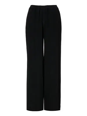 SIMONA CORSELLINI Wide-leg Trousers - Black