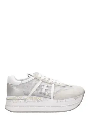 Premiata Leather Sneakers - White