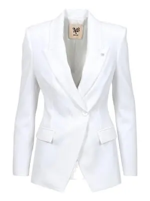 ANIYE BY Single-breasted Blazer - White