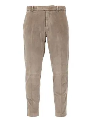 PT TORINO Carrot Fit Corduroy Trousers - Deserto