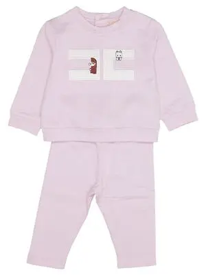 Elisabetta Franchi Cotton Set - Baby Pink