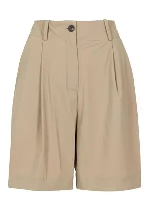 RRD High-waisted Technical Fabric Shorts - Brown