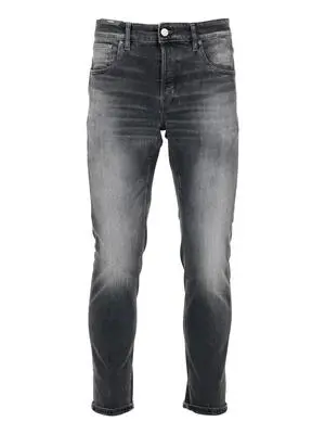 PT TORINO Tapered Fit Jeans - Denim Grigio