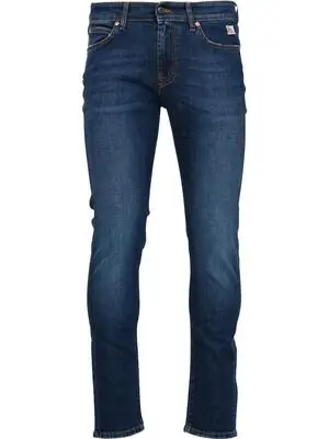 ROY ROGER'S Slim Fit Jeans Denim Blu