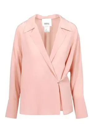Erika Cavallini Crepe De Chine Blouse - Powder Pink