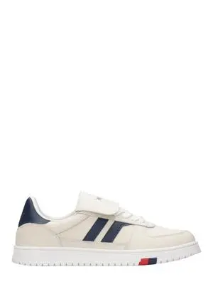 PRO-KEDS 1949 Leather Upper Sneakers - Crema+blu