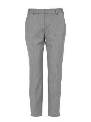 PT TORINO Slim Fit Trousers - Grey