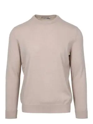 BALLANTYNE Cashmere Sweater Dove Grey