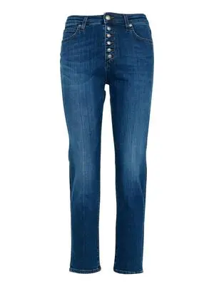 ROY ROGER'S Relaxed Fit Cotton Jeans - Denim