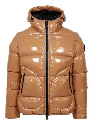 Herno Technical Fabric Goose Down Padded Jacket - Camel