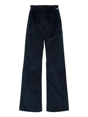 ROY ROGER'S Cotton Velvet Trousers - Blue