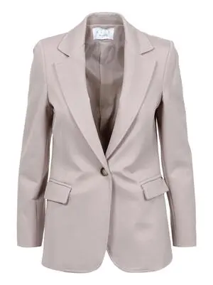 KAOS Stretch Viscose Blend Blazer - Dove Grey