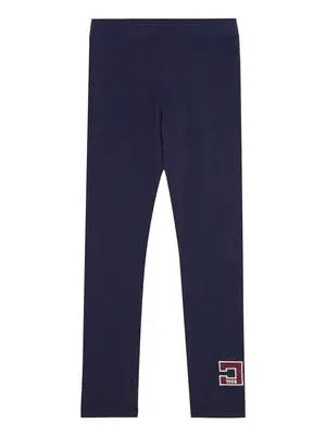 Elisabetta Franchi Slim Fit Tapered Trousers - Blue