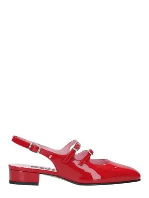 CAREL Patent Leather Pumps - Red