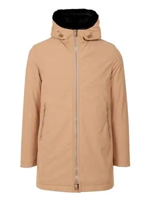 Herno Water Repellent Taslan Coat - Camel