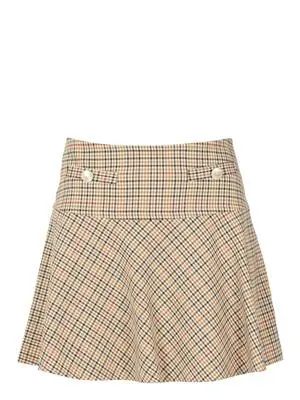 SEMICOUTURE Semicouture Swirl Pattern Skirt