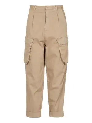 SEMICOUTURE High Waisted Cotton Trousers