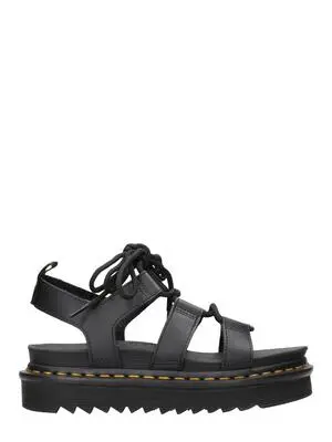 Dr. Martens Leather Platform Sandals - Black