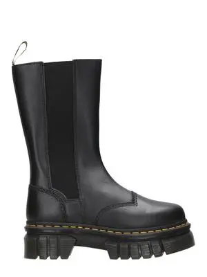 DR. MARTENS Mid-Calf Nappa Lux Leather Boots