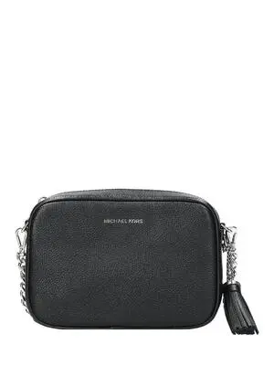 Michael Kors Leather Shoulder Bag - Black